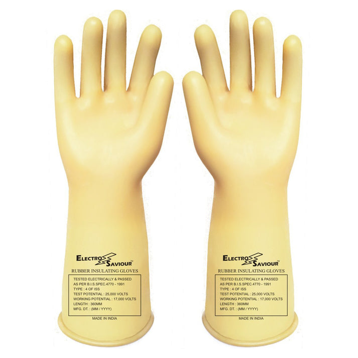 Electrical Insulated Seamless Gloves – Milansafety