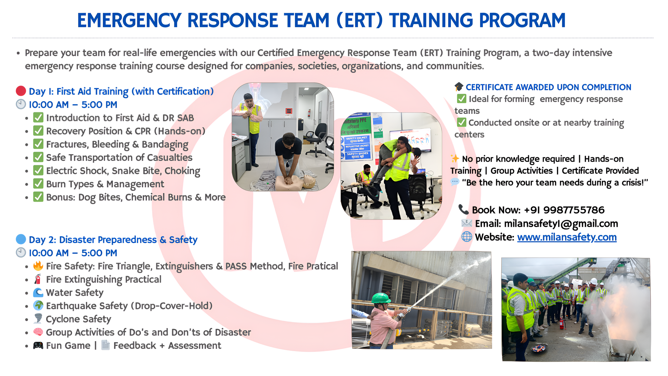 Emergency Response Team (ERT) Training Program – First Aid & Disaster ...