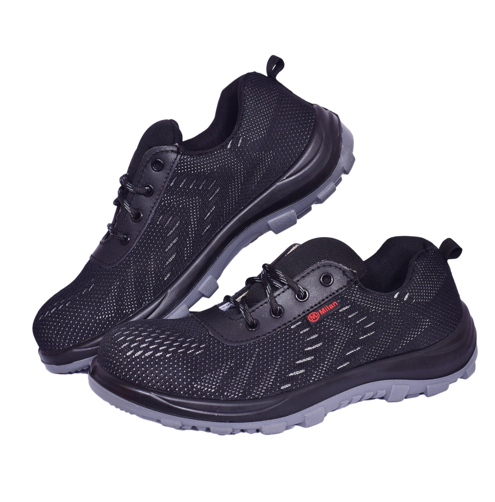 Milan Safety Shoe MS04 – Lightweight, ISI-Compliant Double-Density Saf ...