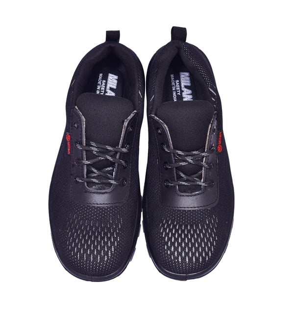 Milan Safety Shoe MS04 – Lightweight, ISI-Compliant Double-Density Saf ...