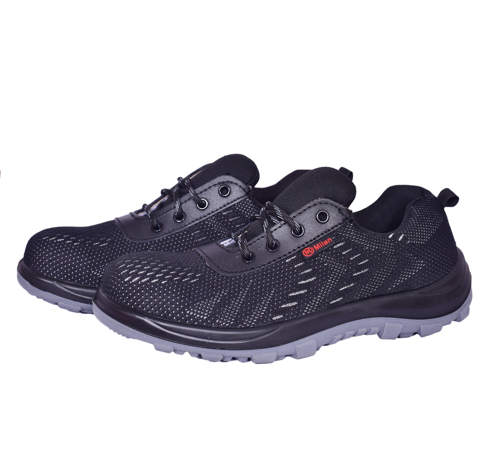 Milan Safety Shoe MS04 – Lightweight, ISI-Compliant Double-Density Saf ...