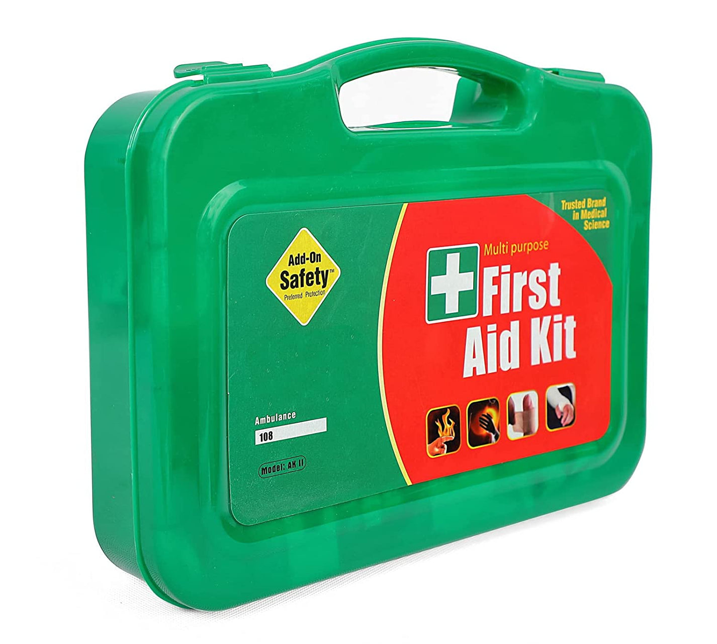 FIRST AID BOX Class B type | Suitable For: 5 persons – Milansafety